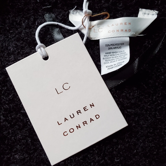 LC Lauren Conrad | Sweaters | Nwt Lc Lauren Conrad Eyelash Stitch Ruana ...